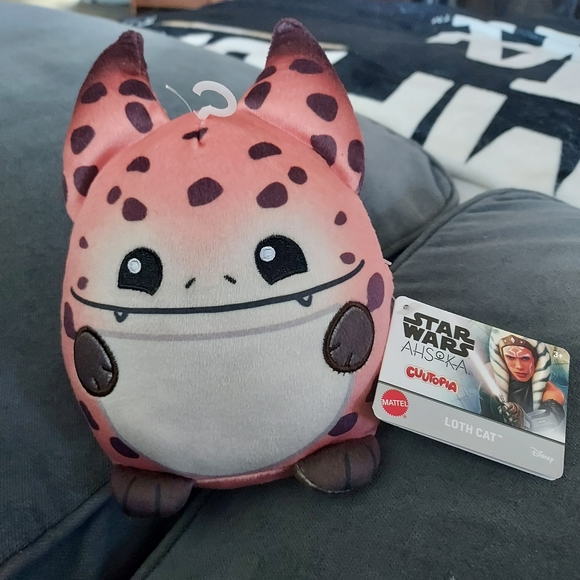 Mattel | Toys | Nwt Mattel Star Wars Ahsoka Cuutopia Loth Cat Plush 5 ...